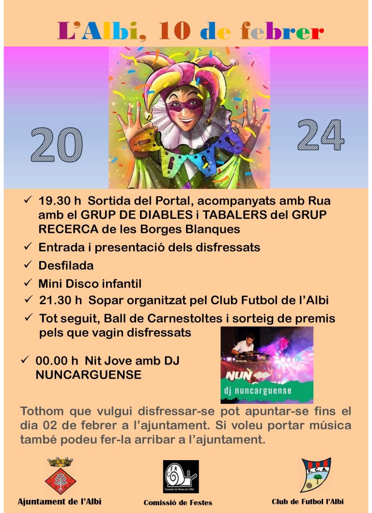 Carnaval Albi - Turisme de les Garrigues