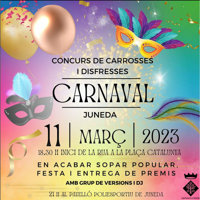 Carnaval a Juneda - Turisme de les Garrigues